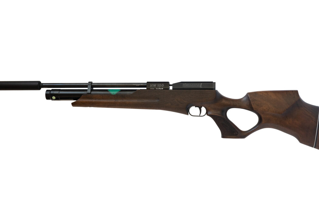 Weihrauch - HW100 Thumbhole Walnut Pre-charged Pneumatic, .22 - 240926/ ...