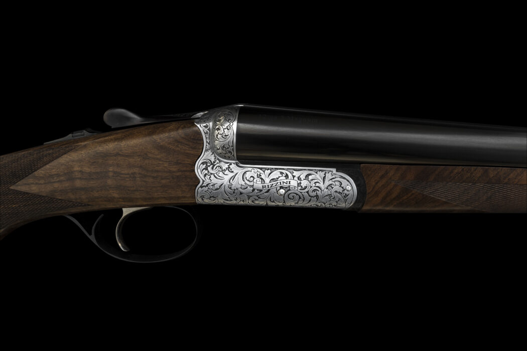 Rizzini - BR550 Round Body Side by Side, 12 Gauge - 241107/701 - Sportarm