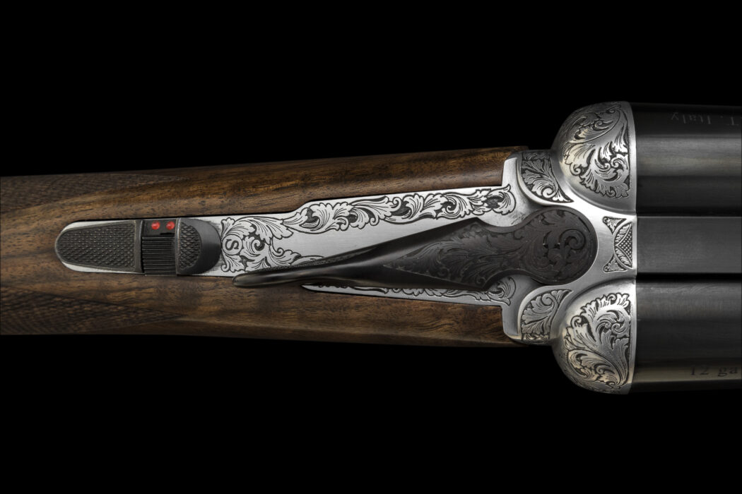 Rizzini - BR550 Round Body Side by Side, 12 Gauge - 241107/701 - Sportarm