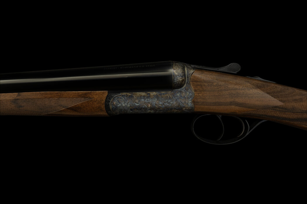 Rizzini - BR550 Round Body Side by Side, 12 Gauge - 251008/710 - Sportarm